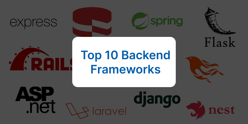 Most Suitable Frameworks for Backend Development in 2025